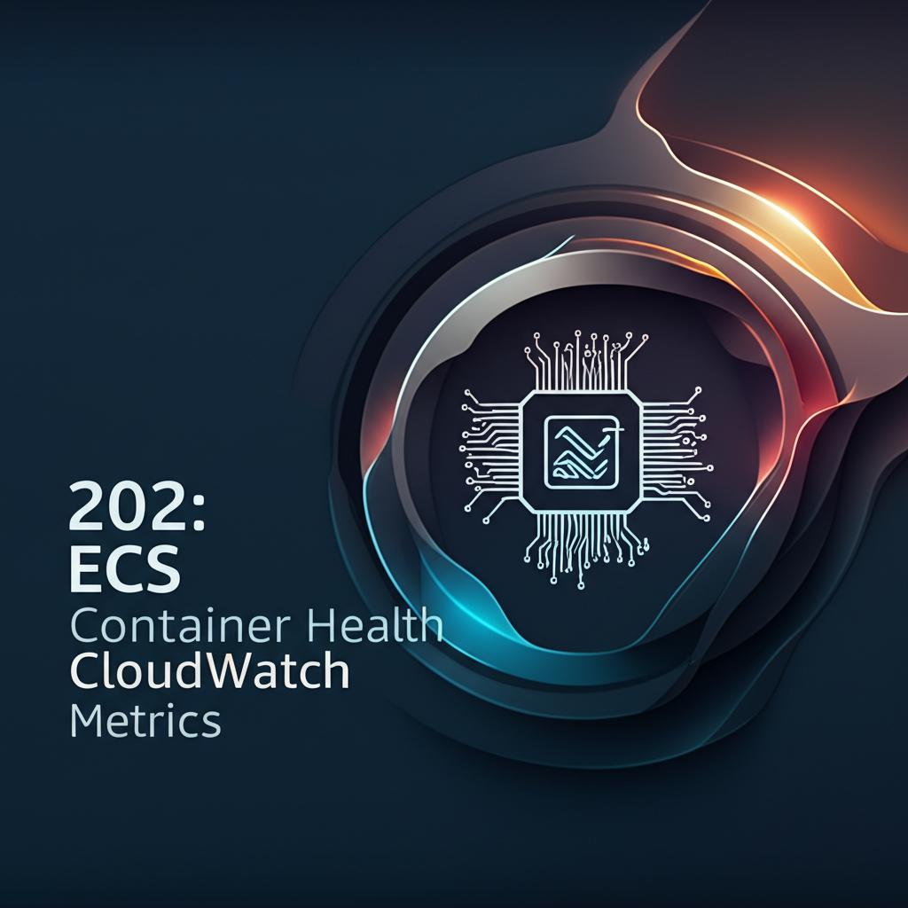 Amazon ECS: Monitoring Container Health with CloudWatch Metrics ...
